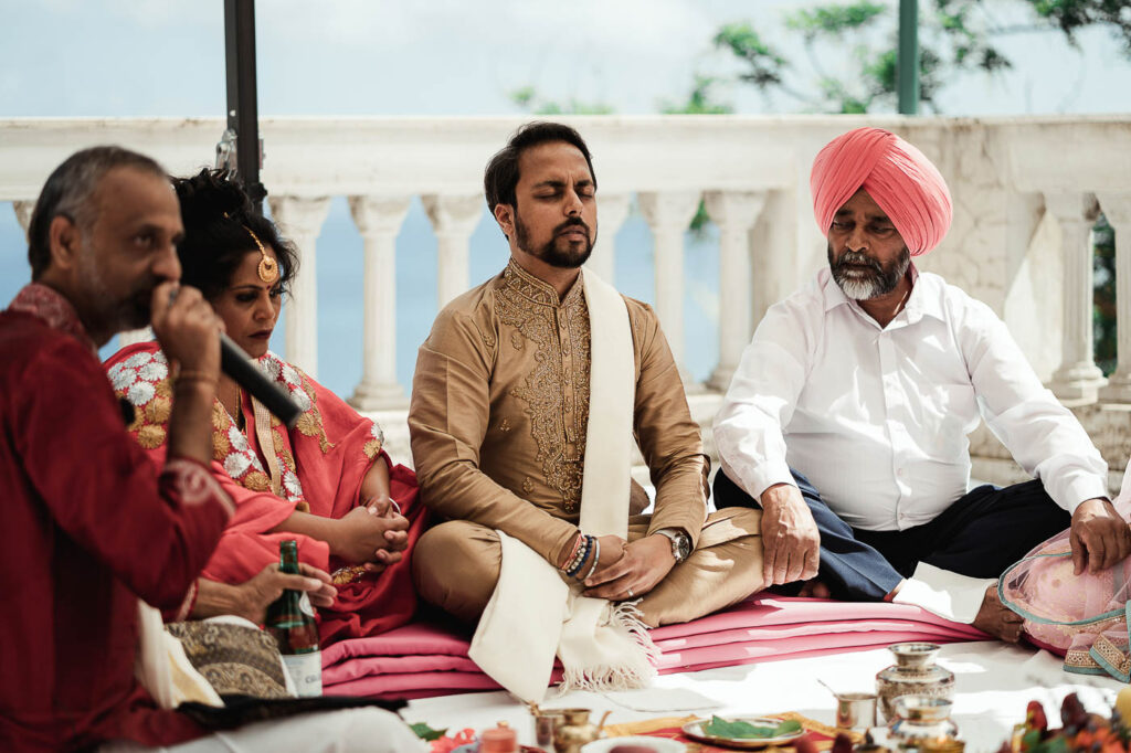 Joyful seaside Indian wedding in Italy